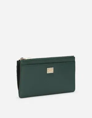 Dolce & Gabbana Large Card Holder With Tag - Green