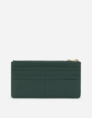Dolce & Gabbana Large Card Holder With Tag - Green
