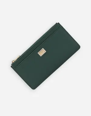 Dolce & Gabbana Large Card Holder With Tag - Green