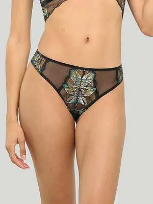 Victoria's Secret Cosabella Paradiso Ouvert Bikini Panty - Green