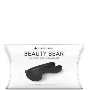 NURSE JAMIE Beauty Bear Memory Foam Pillowcase - Black