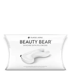 NURSE JAMIE Beauty Bear Memory Foam Pillowcase - White