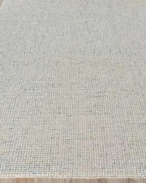 EXQUISITE RUGS Merida Hand-tufted Rug, 8' X 10 - Light Blue/ivory