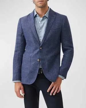 Rodd & Gunn Men & Apos;s Cascades Single-breasted Sport Coat Bluestone