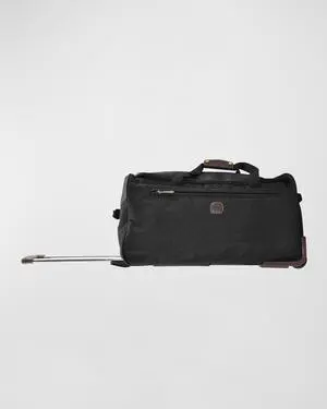 Bric'S Bric's Siena Rolling Duffel, 28" - Black/espresso Trim