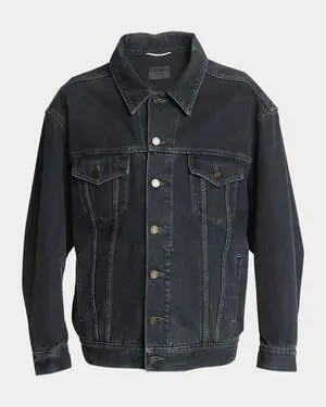 Saint Laurent Button Detailed Jackets For Men