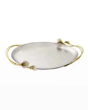 Michael Aram Calla Lily Oval Tray - One-color