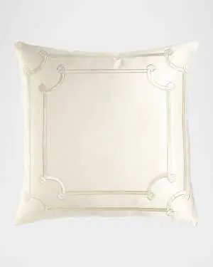 LILI ALESSANDRA Vendome European Pillow - Ivory