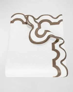 MATOUK Mirasol Matelasse Coverlet, Full-queen Mocha