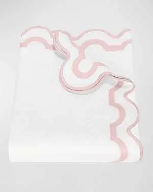 MATOUK Mirasol Matelasse Coverlet, Full-queen Pink