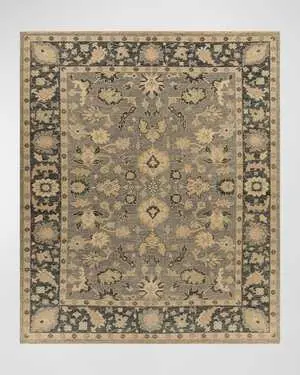 SURYA RUGS Anaya Hand-knotted Rug 6' X 9', 6' X 9 - Brown, Slate