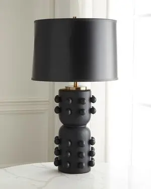 COUTURE LAMPS Bouluxe 33" Table Lamp - Black