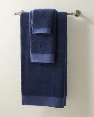 SFERRA 12-piece Ashemore Towel Set - Navy