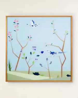 JOHN-RICHARD COLLECTION Wonderland" Giclee - Blue