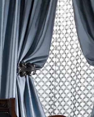 AMITY HOME Radiance Silk Curtain, 108"l