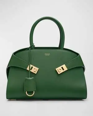 FERRAGAMO Small Hug Top-Handle Bag - Forest Green