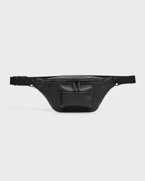 Mcm Fursten Visetos Belt Bag - Black