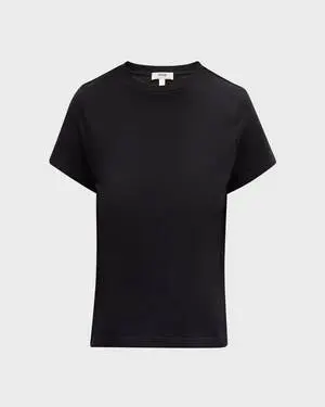AGOLDE Adine Cropped Tee - Black