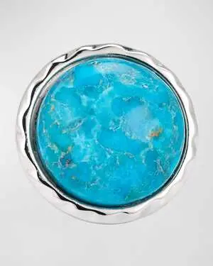 Nest Jewelry Bezel Statement Ring - Turquoise
