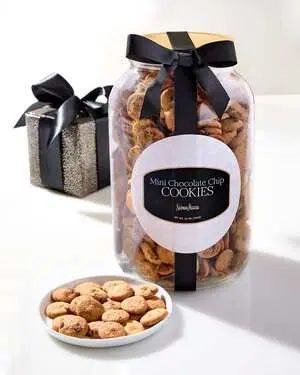 Neiman Marcus 40 Oz. Mini Chocolate Chip Cookies In Jar - Multi Color