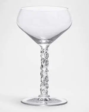ORREFORS Carat Coupe Glasses, Set Of Two - Clear