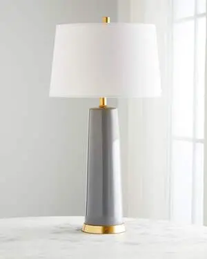 COUTURE LAMPS Tansey Table Lamp - Gray Gold