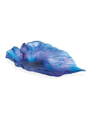 DAUM Ultra Violet Coupe Bowl - Blue/purple