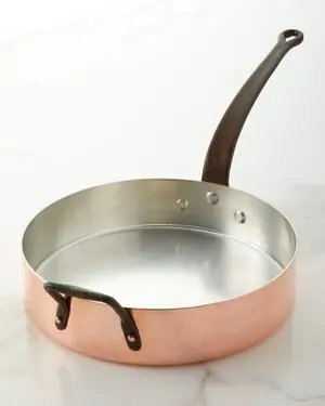 DUPARQUET COPPER COOKWARE Solid Copper Silver-lined Saute Pan - One-color