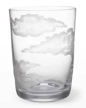 JONATHAN HANSEN In The Clouds Tumbler 12 Oz - Clear