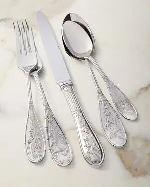 Ricci Silversmith Japanese Bird Place Spoon - One-color