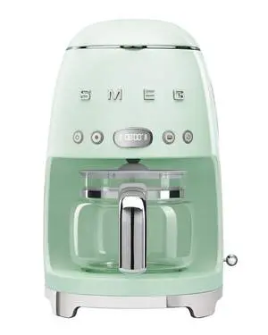 SMEG Retro Drip Filter Coffee Machine Pastel Green