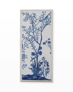 PORT 68 Traditional Chinoiserie I" Wall Art 48" X 22 - Multi