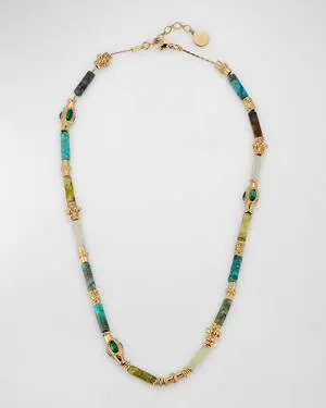 Gas Bijoux Kali Necklace - Turquoise