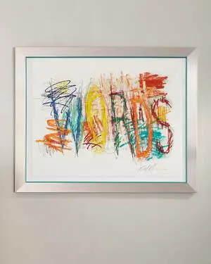 RFA FINE ART Mark My Word 4" Giclee On Paper Wall Art - Multi