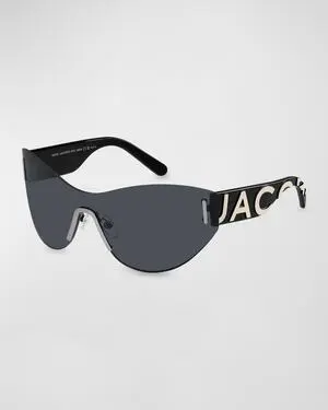 NWT Marc Jacobs MARC 737/S-0807 IR Shield 99mm Sunglasses NWT Marc Jacobs MARC 737/S-0807 IR Black Shield 99mm Sunglasses main image 4