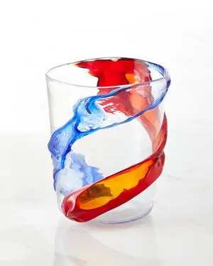 Neiman Marcus Sbruffi Tumbler - Blue And Red