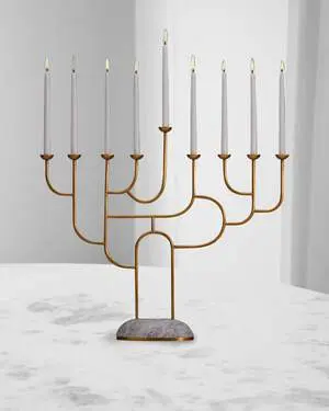 L'Objet Rova Menorah - Gold