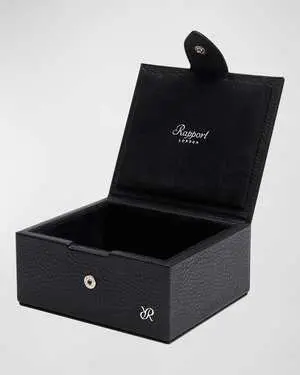 RAPPORT LONDON Tuxedo Collection Trinket Box - Black