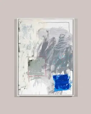 RFA FINE ART "royal Flush" Giclee By Robert Robinson - Blue