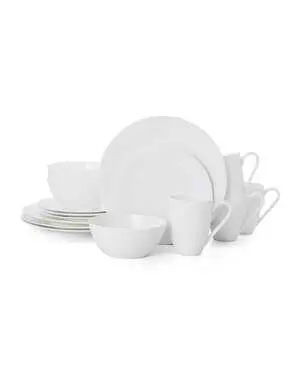 MIKASA 16-piece Jenna Dinnerware Set - White