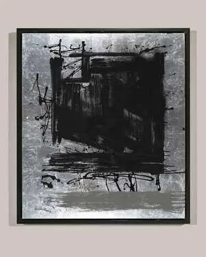 RFA FINE ART Abstract Giclee Wall Art - Black