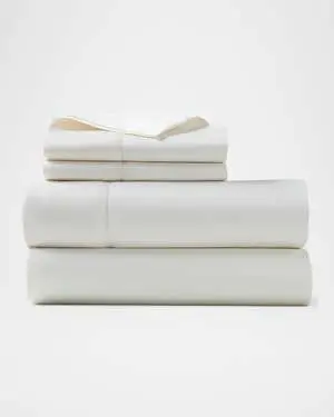 Ralph Lauren Organic Sateen Flat Sheet - Parchment
