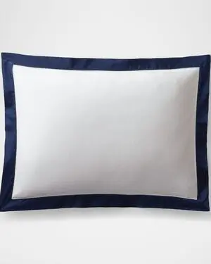 Ralph Lauren Organic Sateen Border - Navy