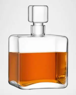 LSA Cask Square Whiskey Decanter One-color
