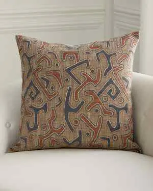 D.V. KAP HOME Kuba Pillow - Paprika
