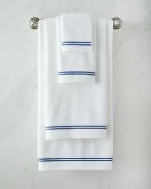 SFERRA Aura Bath Towel White/white