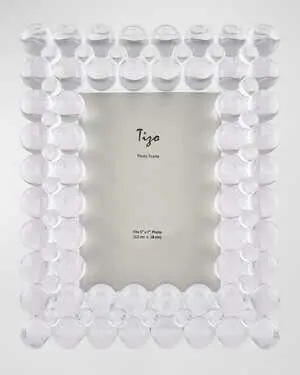 TIZO Crystal Bubble Frame, 4" X 6" Clear