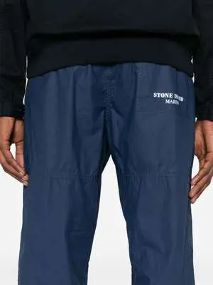 Stone Island Logo-print Trousers