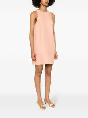 TWINSET Slub-textured Mini Shift Dress