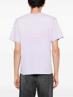 Aries Temple Logo-print T-shirt - Purple